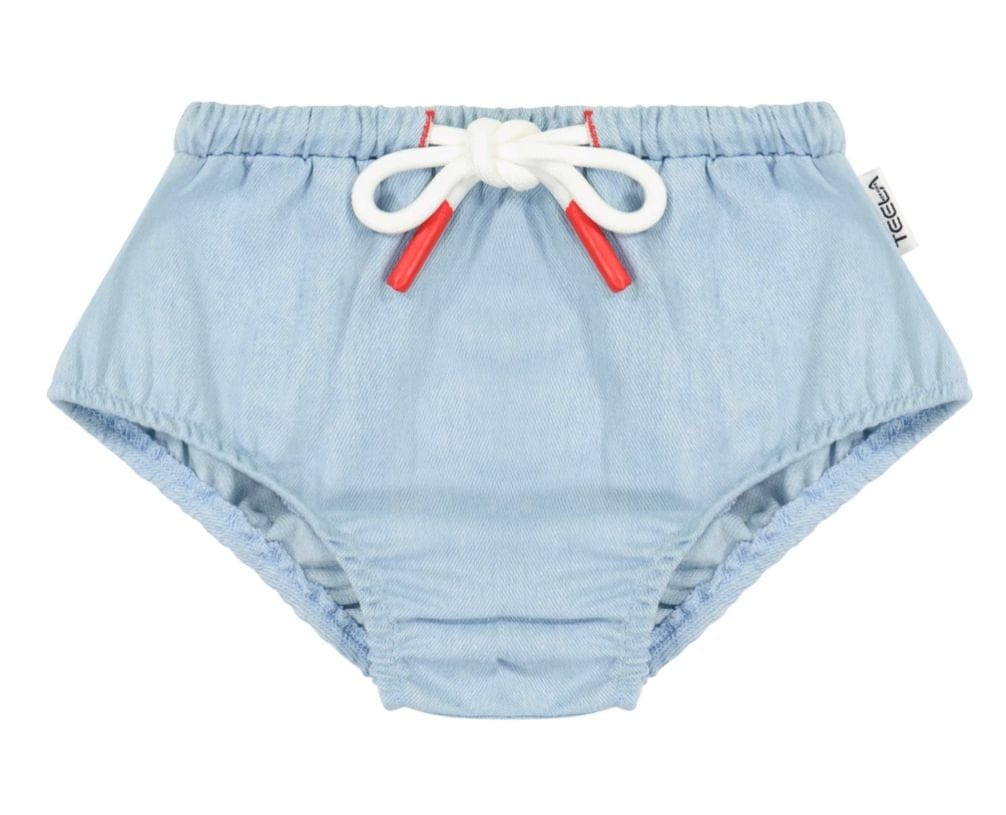 TEELA BABY DENIM BLOOMERS - Boytique