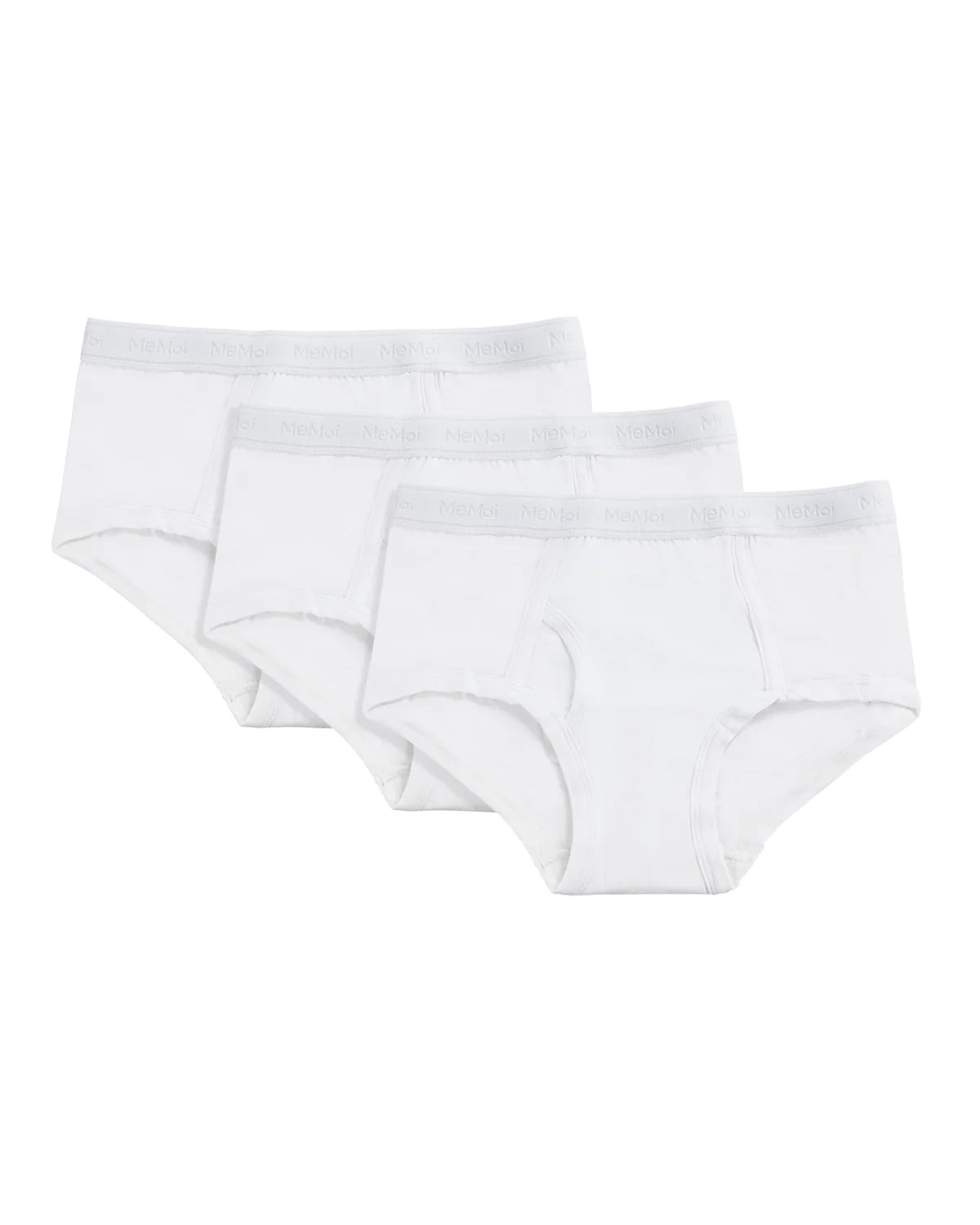 MEMOI 3-PACK BOYS SOFT COTTON BLEND BRIEFS - Boytique