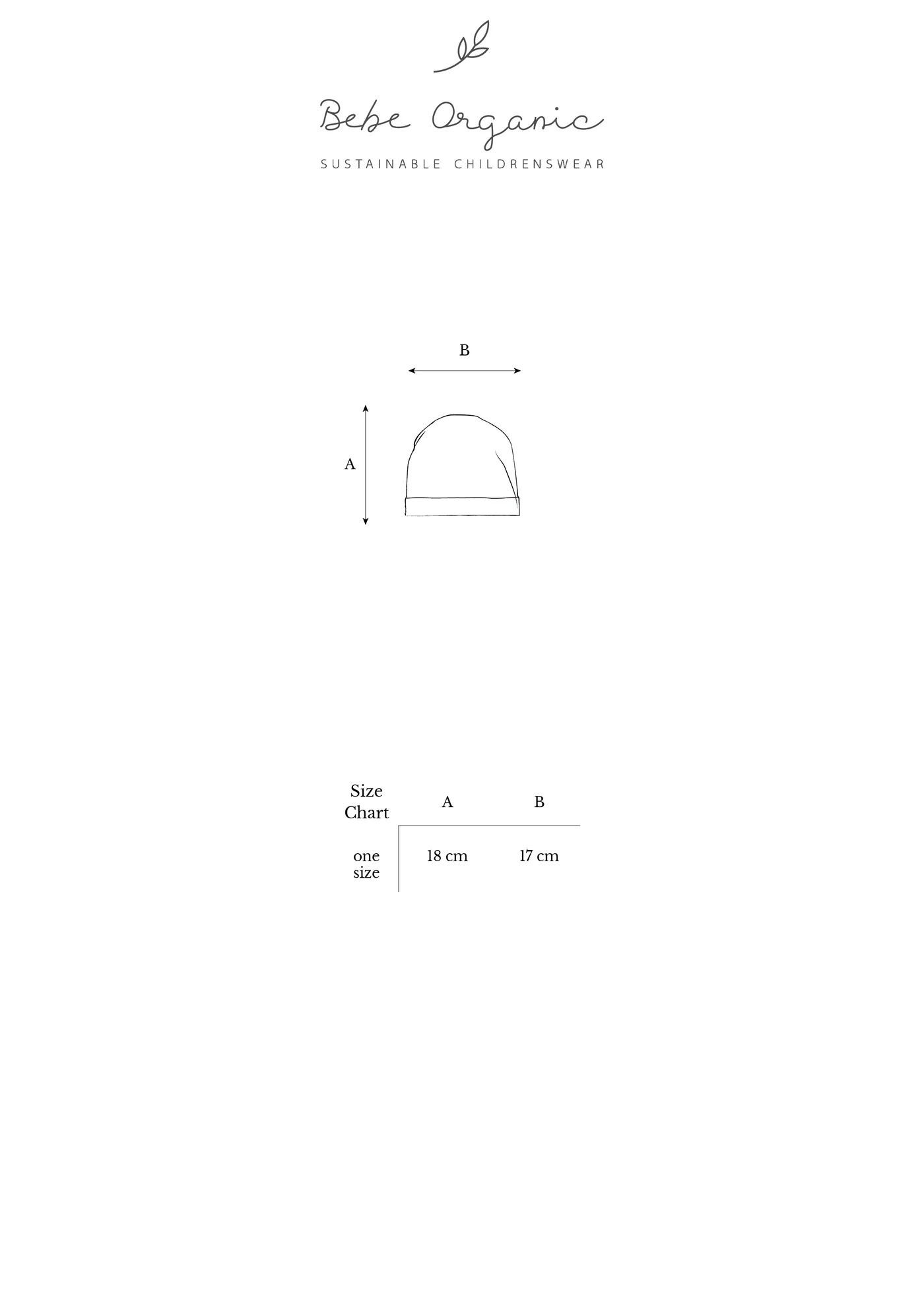 BEBE ORGANIC BEBE HAT - Boytique