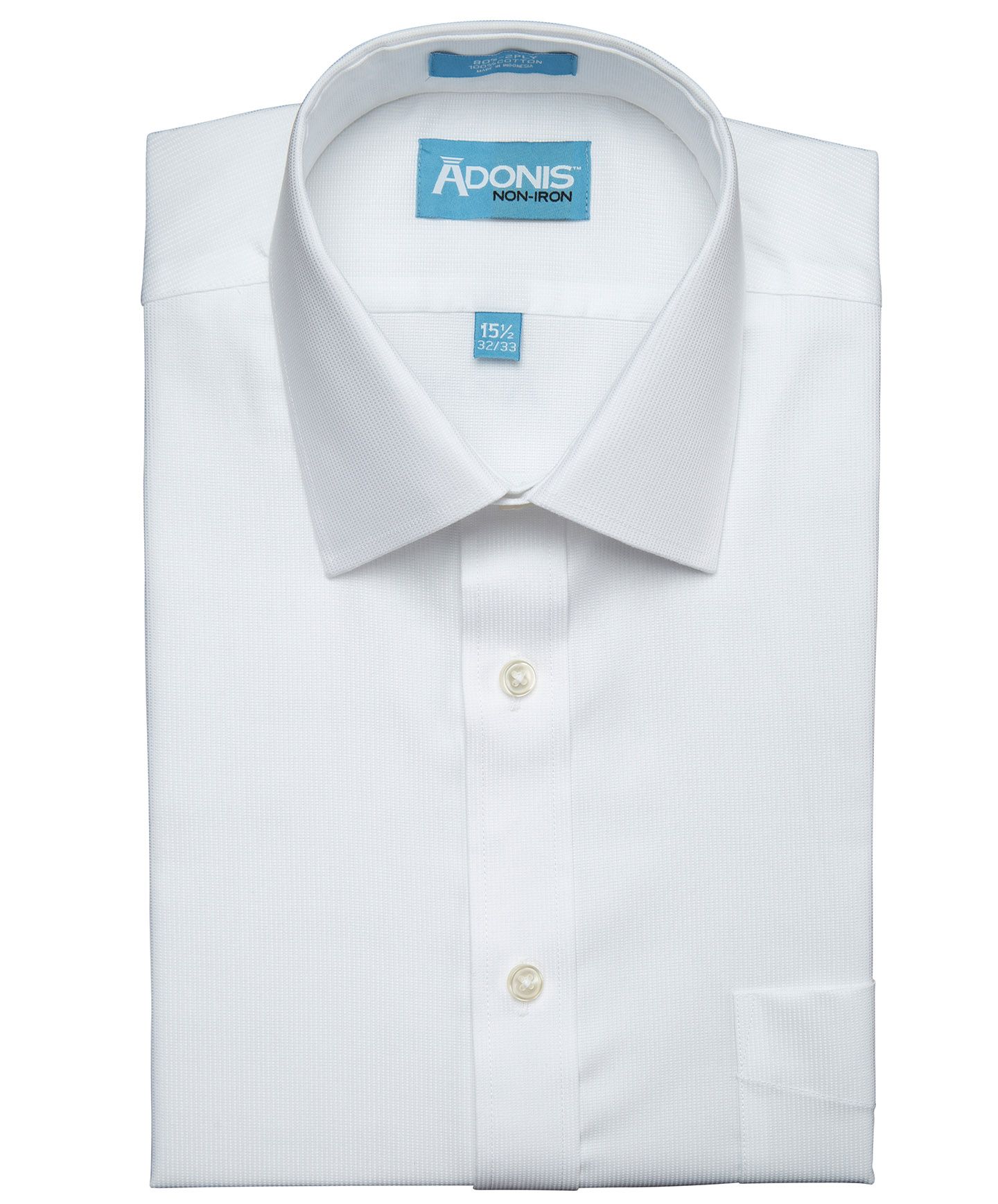 ADONIS Mens Long Sleeve Classic Fit 100% Cotton Dashing Design Dress ...