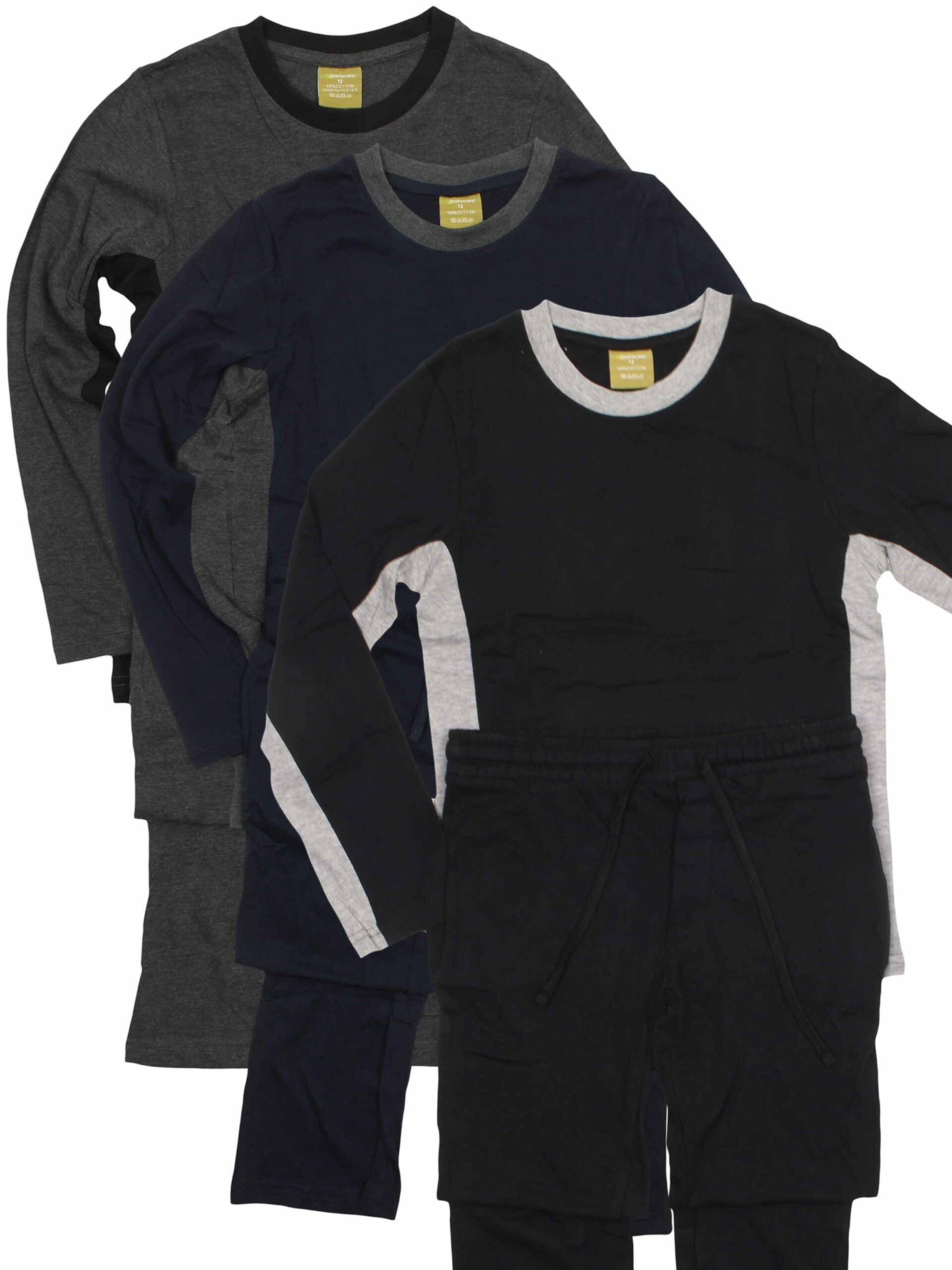 Decorous Wear Boy's Soft-Cotton Crew-Neck Pajama Set - Boytique