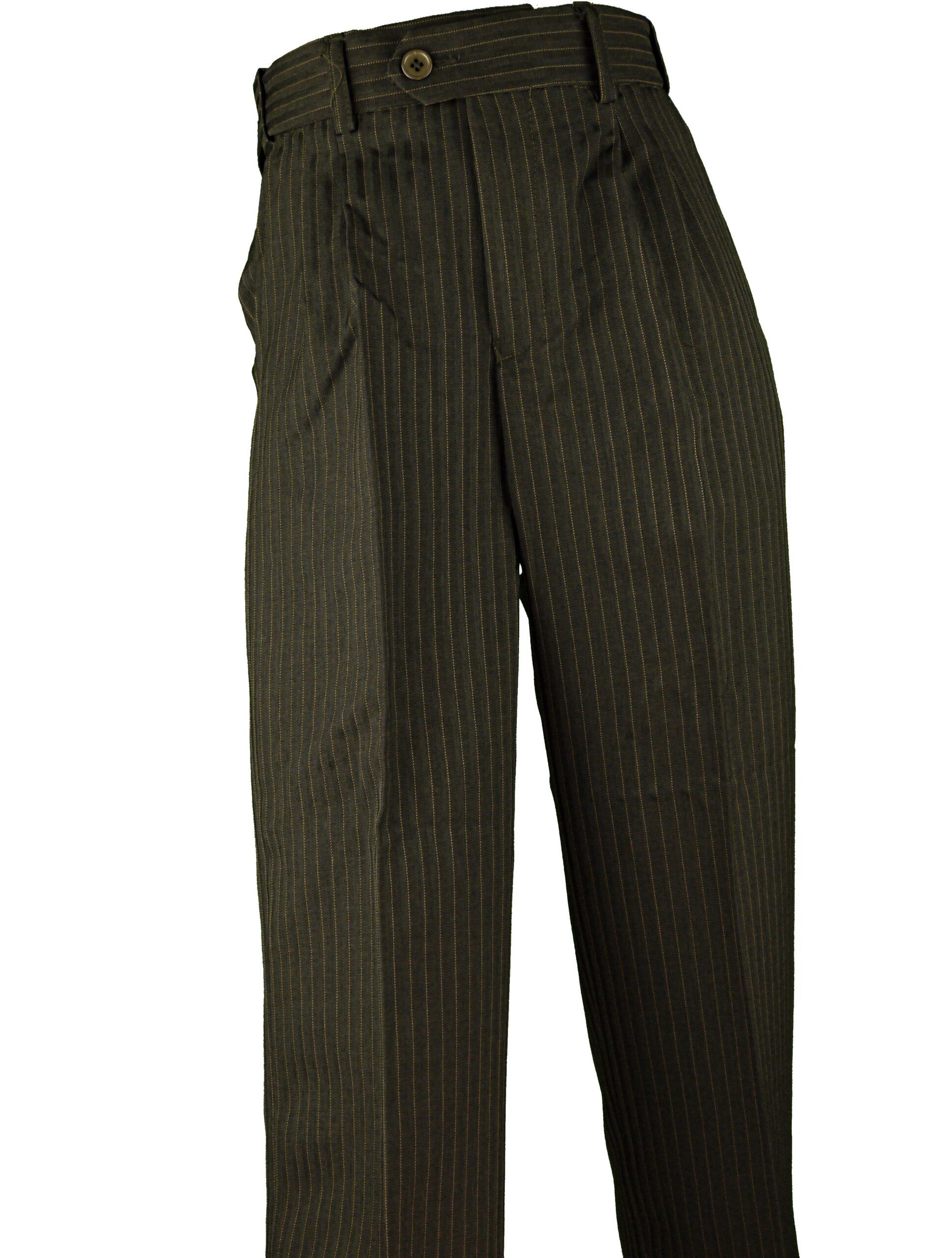 VANGOGH Boys Classic Fit Broen Stripe Dress Pants - Boytique
