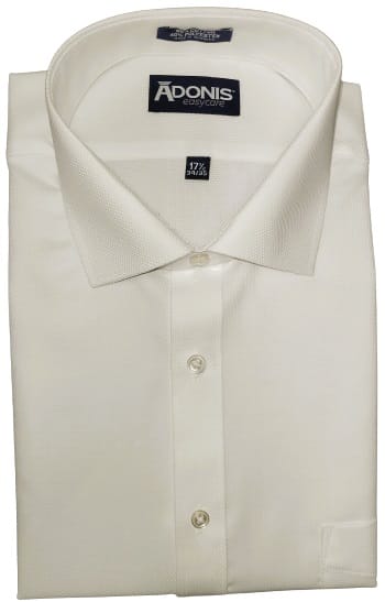 ADONIS MENS L/S CLASSIC FIT COTTON BLEND SPARK DESIGN DRESS SHIRT ...