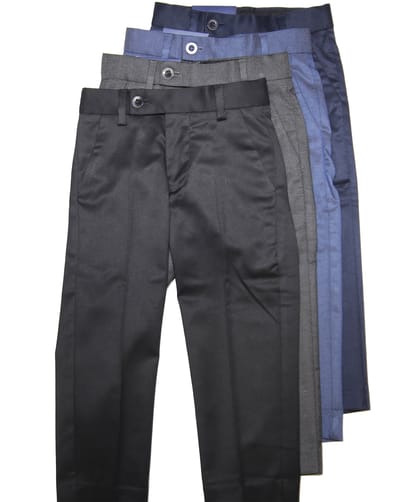 LEO & ZACHARY Boys Slim Fit Microfiber Blend Dress Pants - Boytique