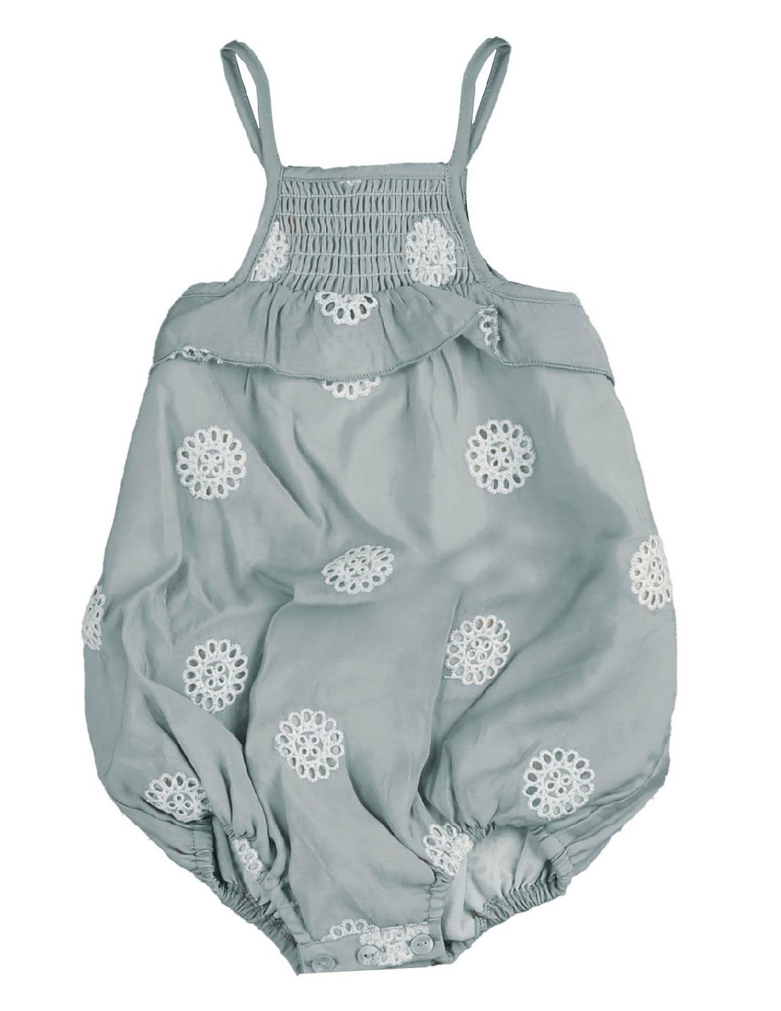 NOMA EMBROIDERED BABY ROMPER - Boytique